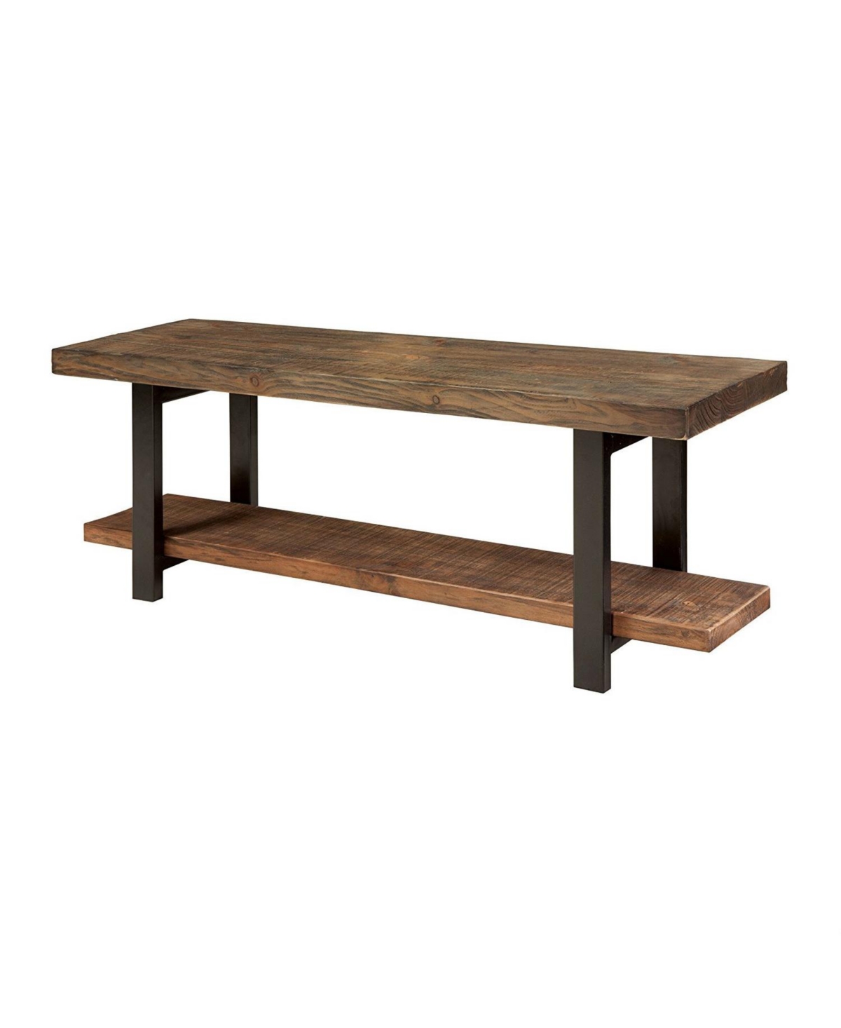 Click here for Modern Industrial Style Wood and Metal Accent Benc... prices