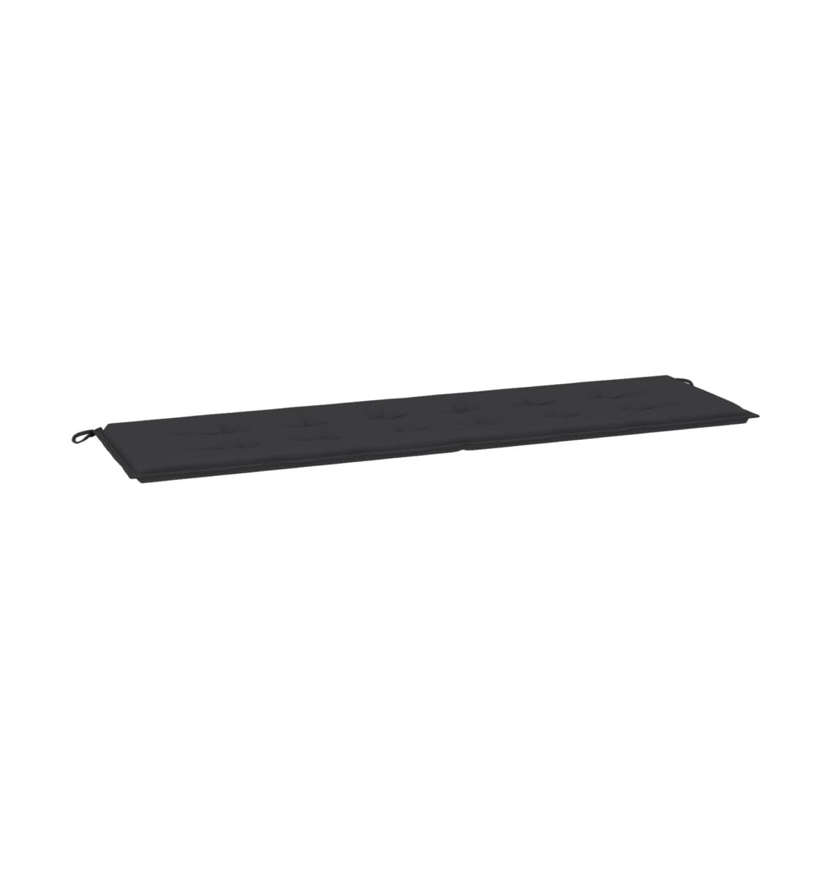 Click here for vidaXL Garden Bench Cushion Black 70.9x19.7x1.2 Ox... prices