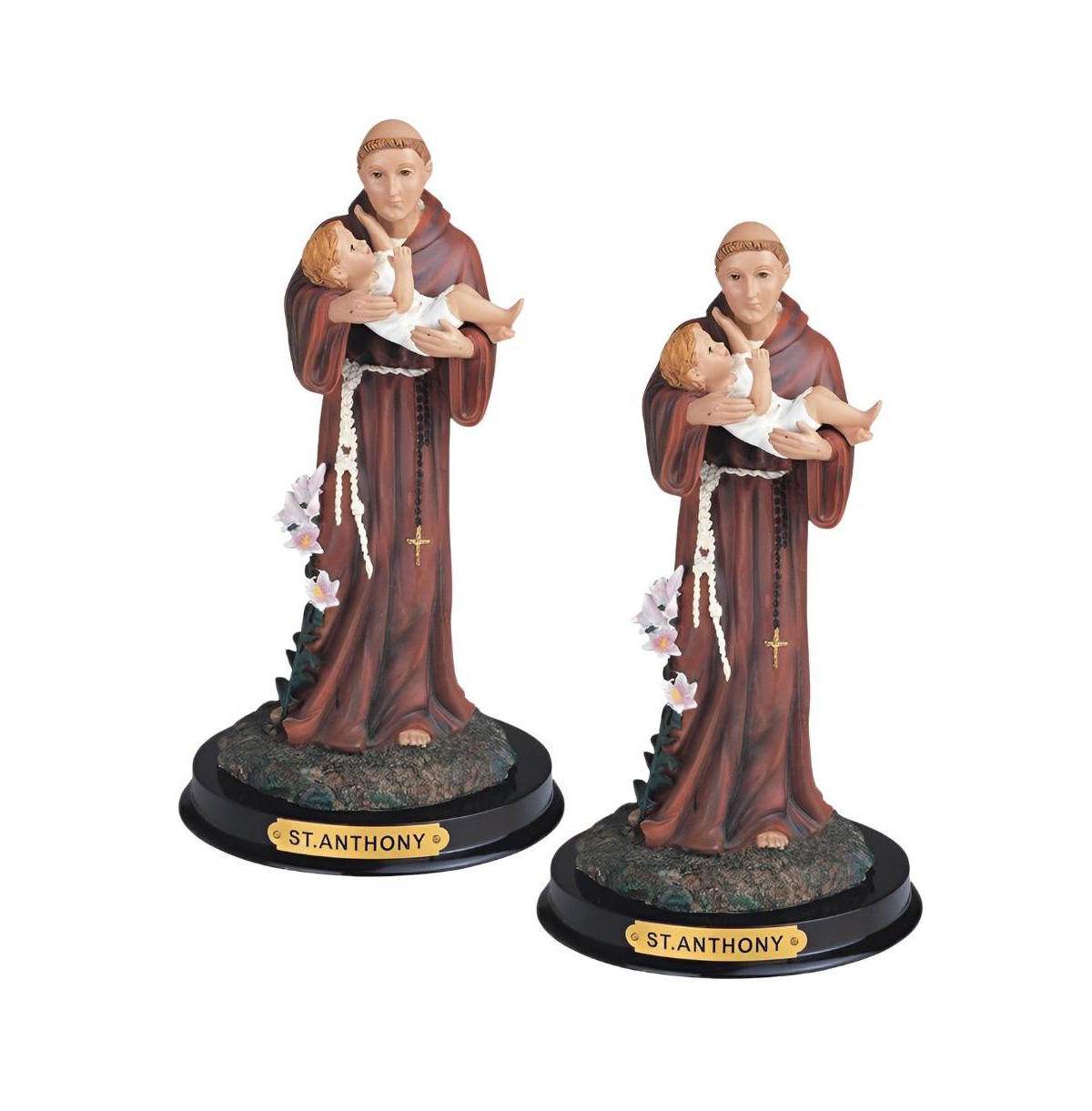 Click here for 2-pc Set Fc Design 9H Saint Anthony Holding Child... prices