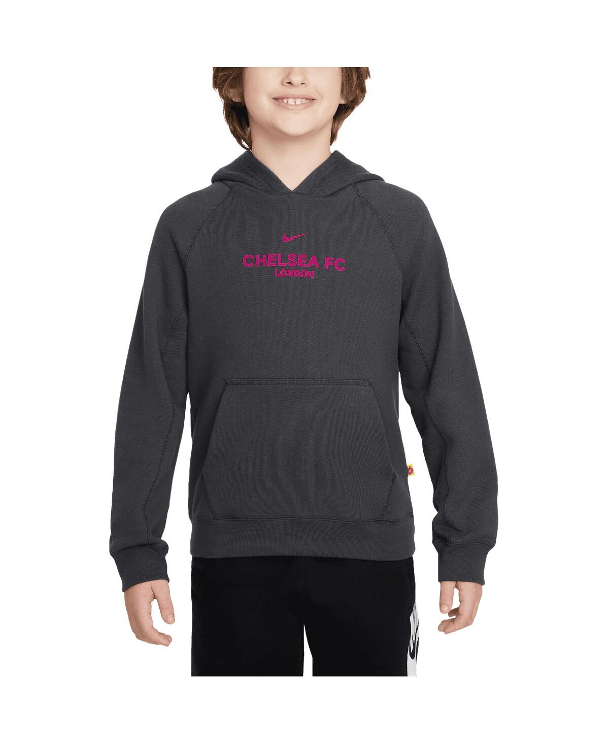 Click here for Nike Big Boys and Girls Anthracite Chelsea Third A... prices