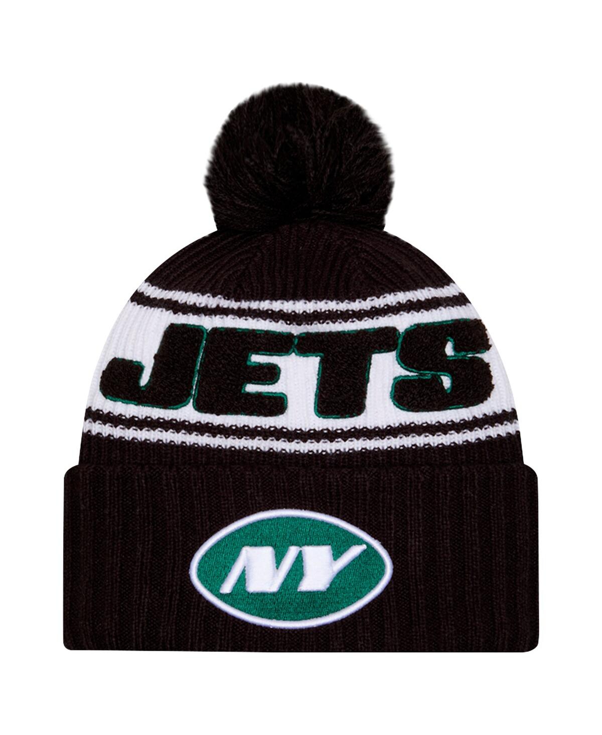 Click here for New Era Mens Black New York Jets 2024 Sideline Cuf... prices