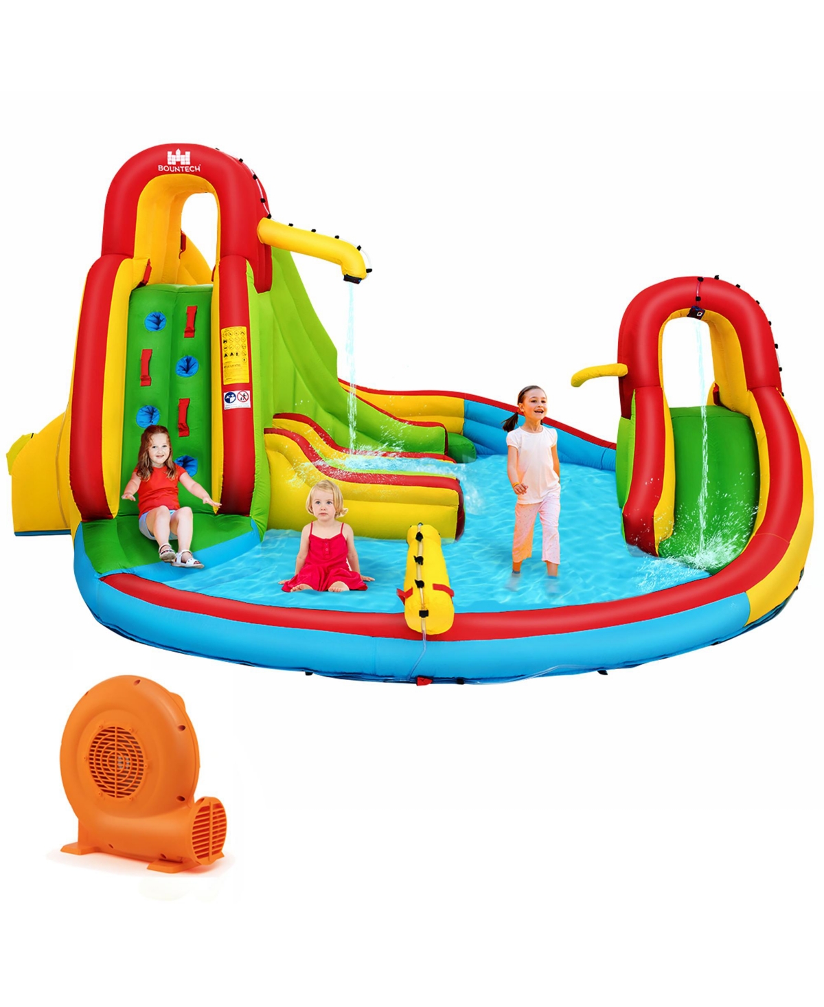 Click here for Kids Inflatable Water Slide Bounce Park Splash Poo... prices