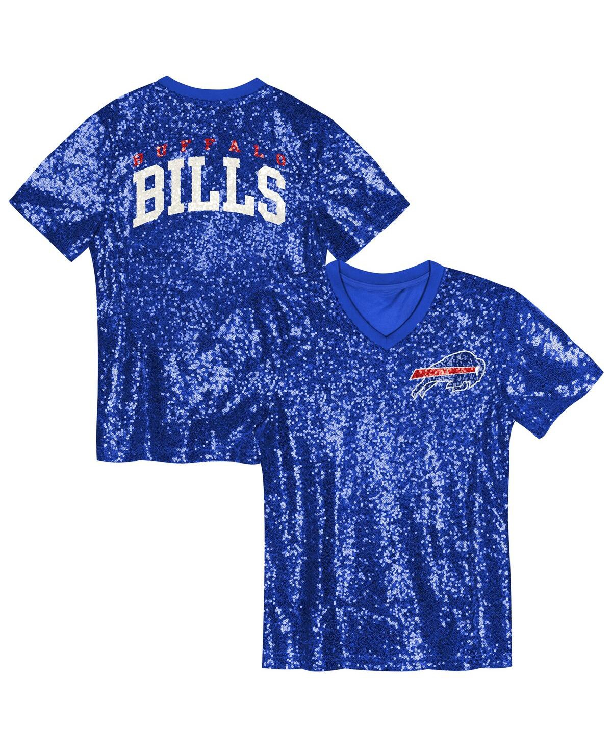 Click here for Outerstuff Big Girls Royal Buffalo Bills Wordmark... prices