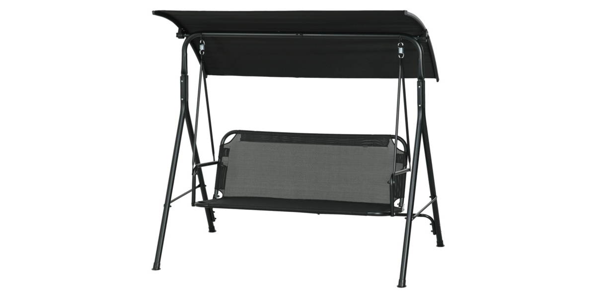 Click here for Slickblue 3-Seat Outdoor Patio Swing Chair with Cu... prices