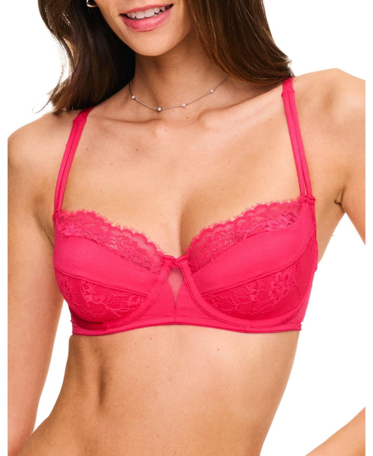 Click here for Adore Me Womens Leigha Contour Balconette Bra - Da... prices