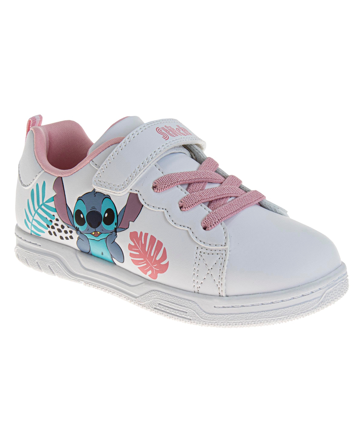 Click here for Disney Little Girls Stitch Ohana Hook and Loop Sne... prices