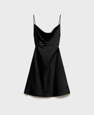 Mango Women's Short Cross Back Dress - Macy's