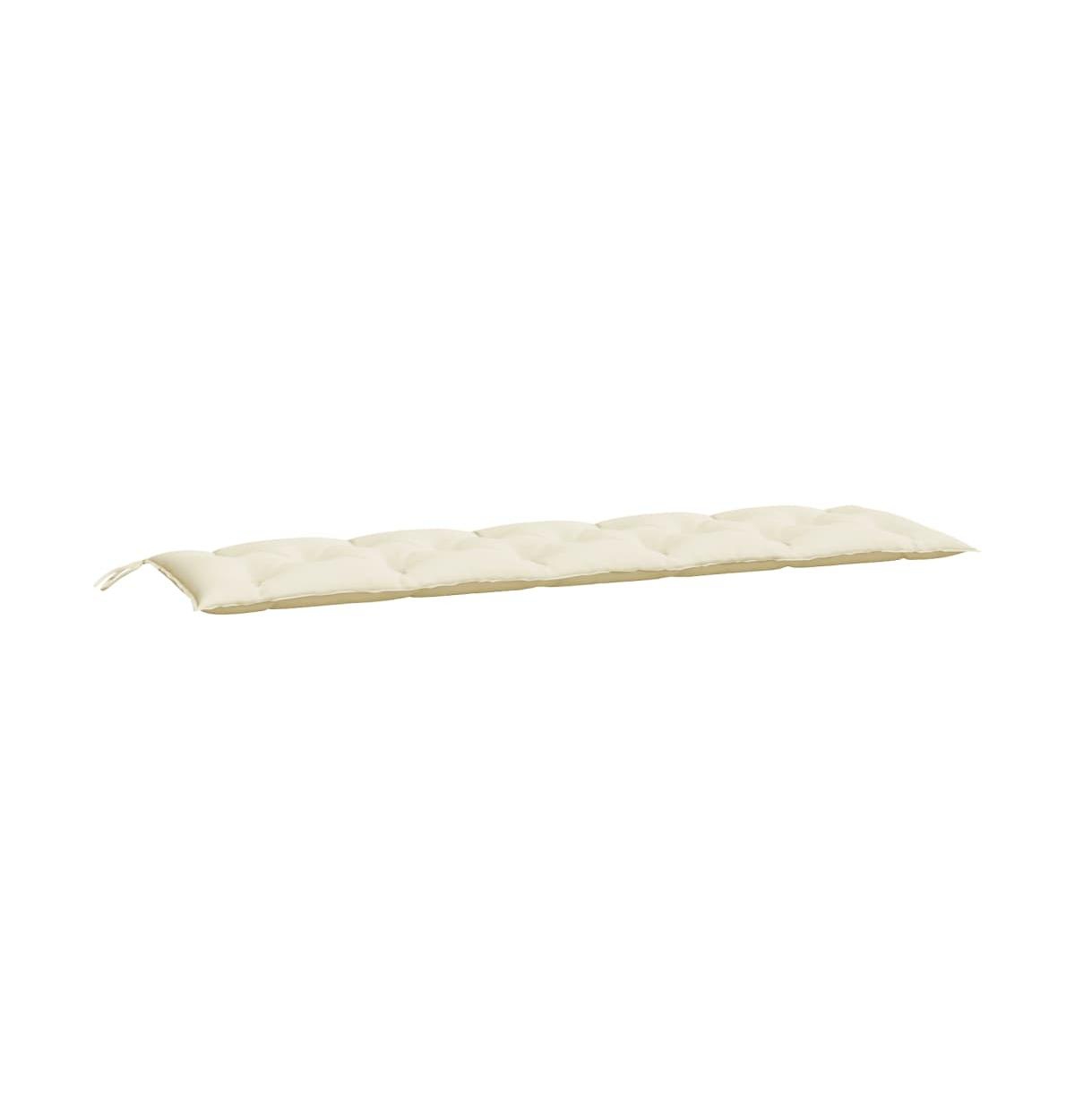 Click here for vidaXL Garden Bench Cushion Cream White 70.9x19.7x... prices