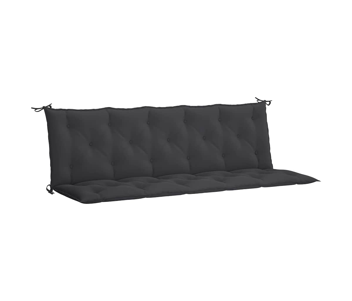 Click here for Garden Bench Cushion Black 70.9x(19.7+19.7)x2.8 Ox... prices