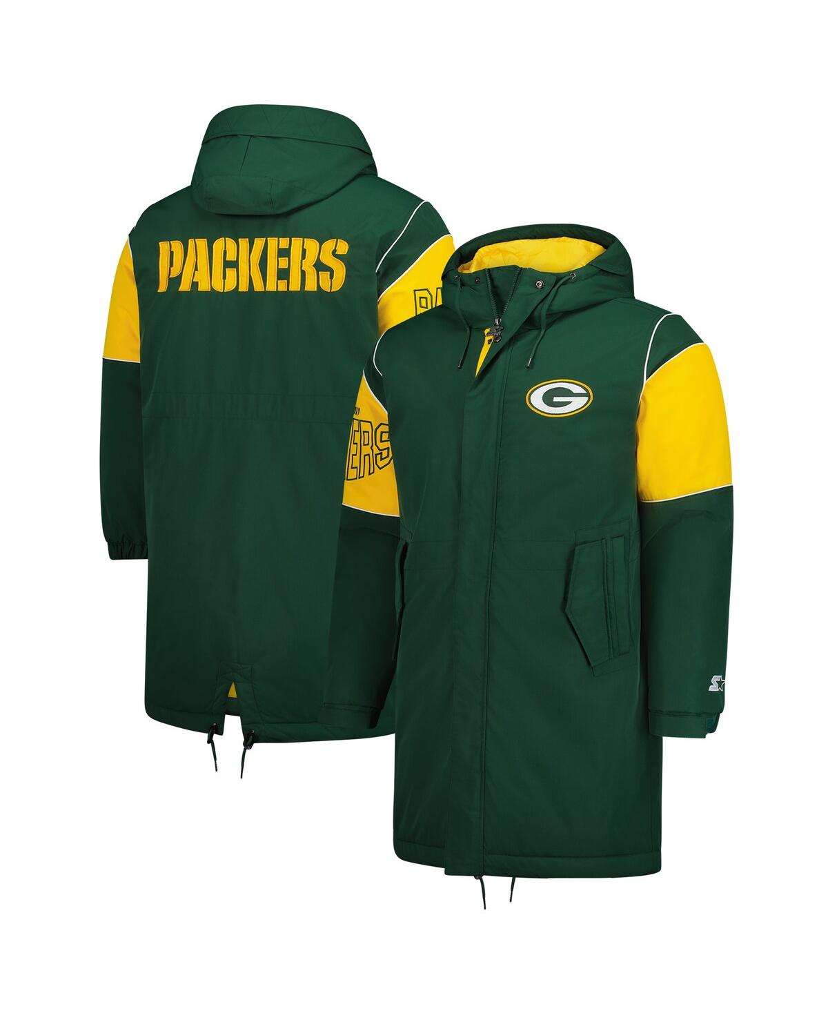 Click here for Starter Mens Green Green Bay Packers Dynasty Polyf... prices