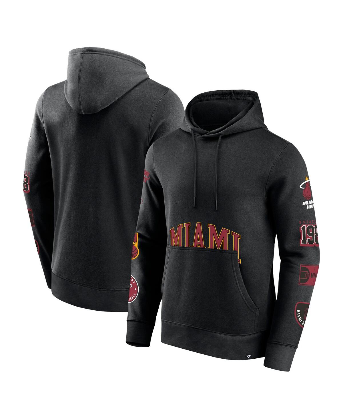 Click here for Fanatics Mens Black Miami Heat Home Court Pullover... prices