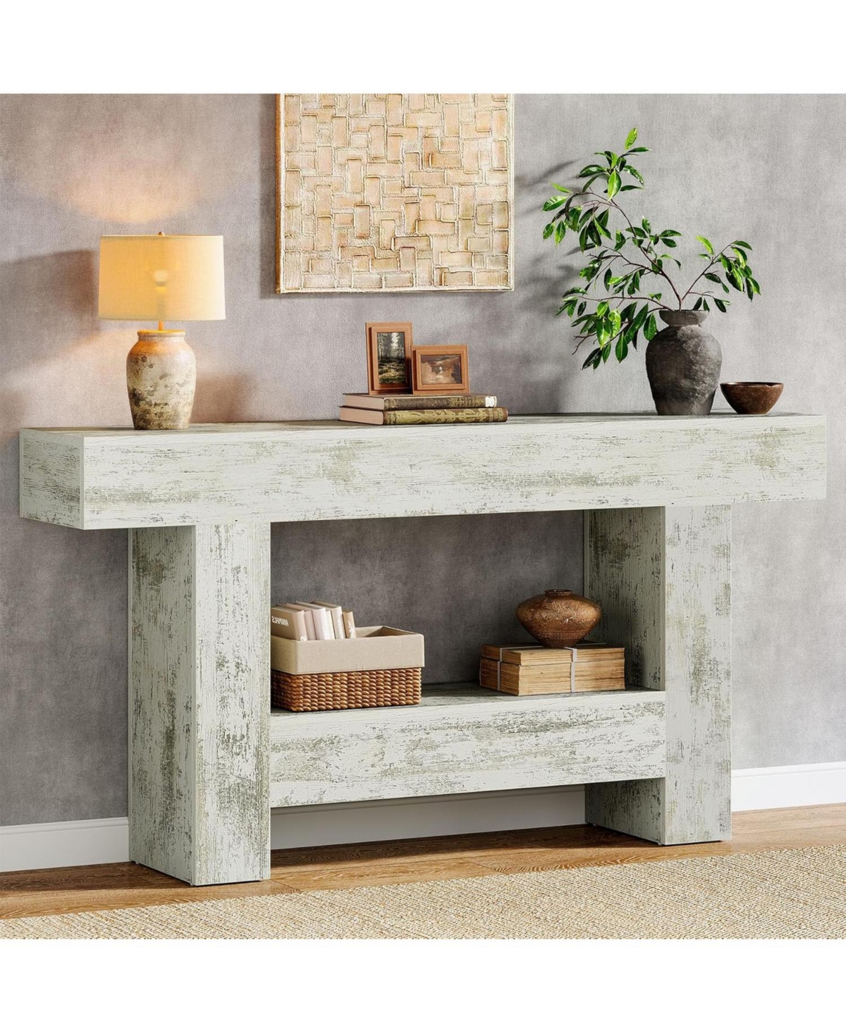 Click here for Tribesigns 63-Inch Long Console Table  Farmhouse E... prices