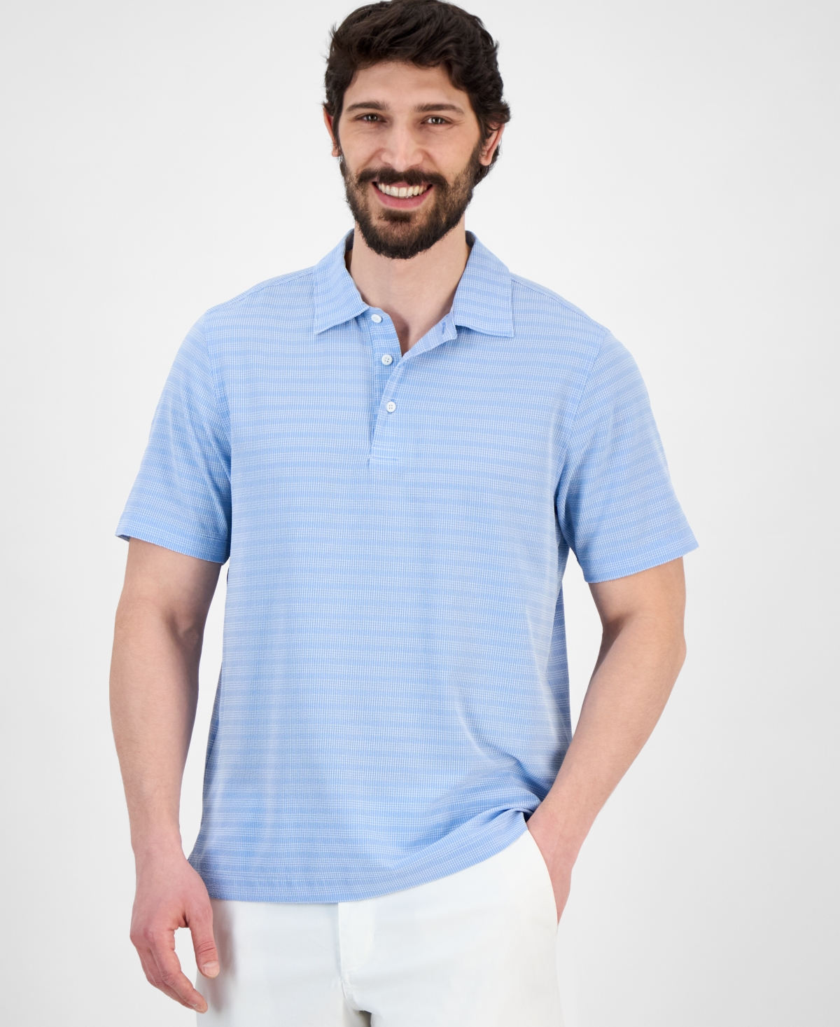Click here for Tommy Bahama Mens Bahama Coast Scala Stripe Polo S... prices