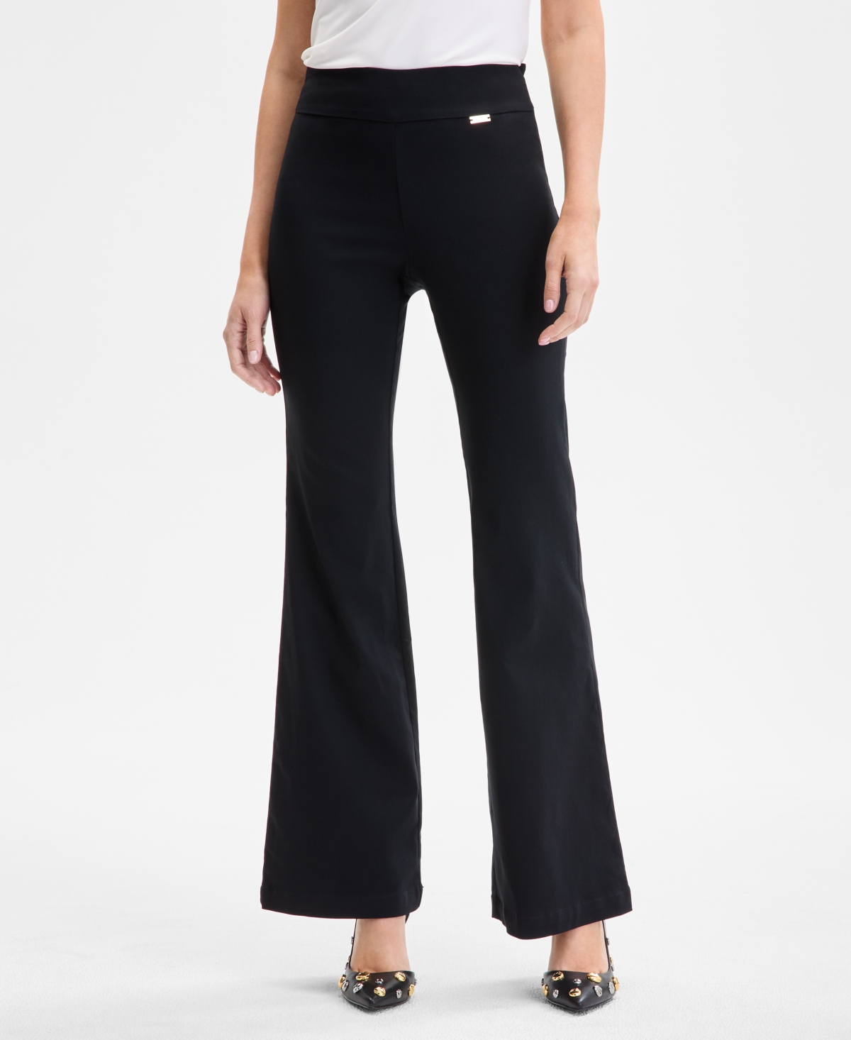 Click here for I.n.c. International Concepts Womens Flared-Leg Pu... prices