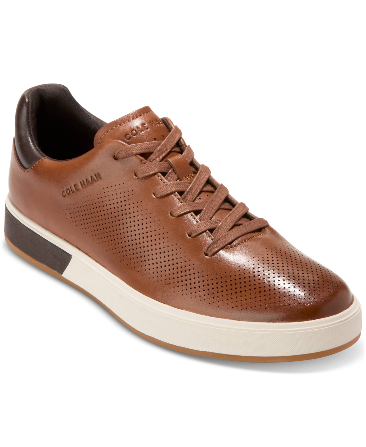 Click here for Cole Haan Mens GrandPrÃ¸ Angleace Sneaker - Britis... prices