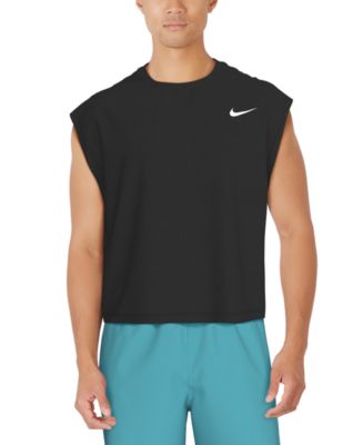 Nike Men's Swim Cover Up Cropped Mesh Tank Top - Macy's