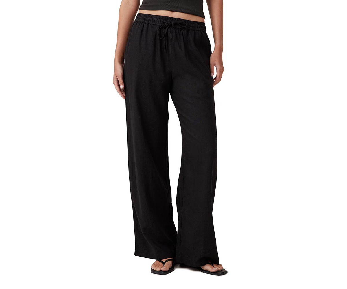 Click here for Cotton On Womens Haven Wide Leg Pant - Black prices