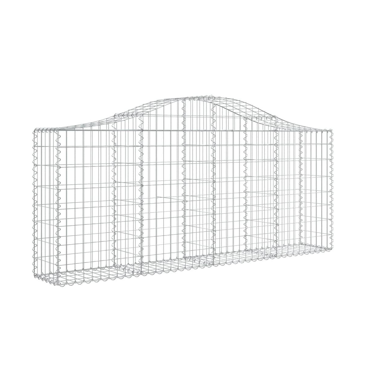 Click here for Arched Gabion Basket 78.7x11.8x31.5/39.4 Galvanize... prices