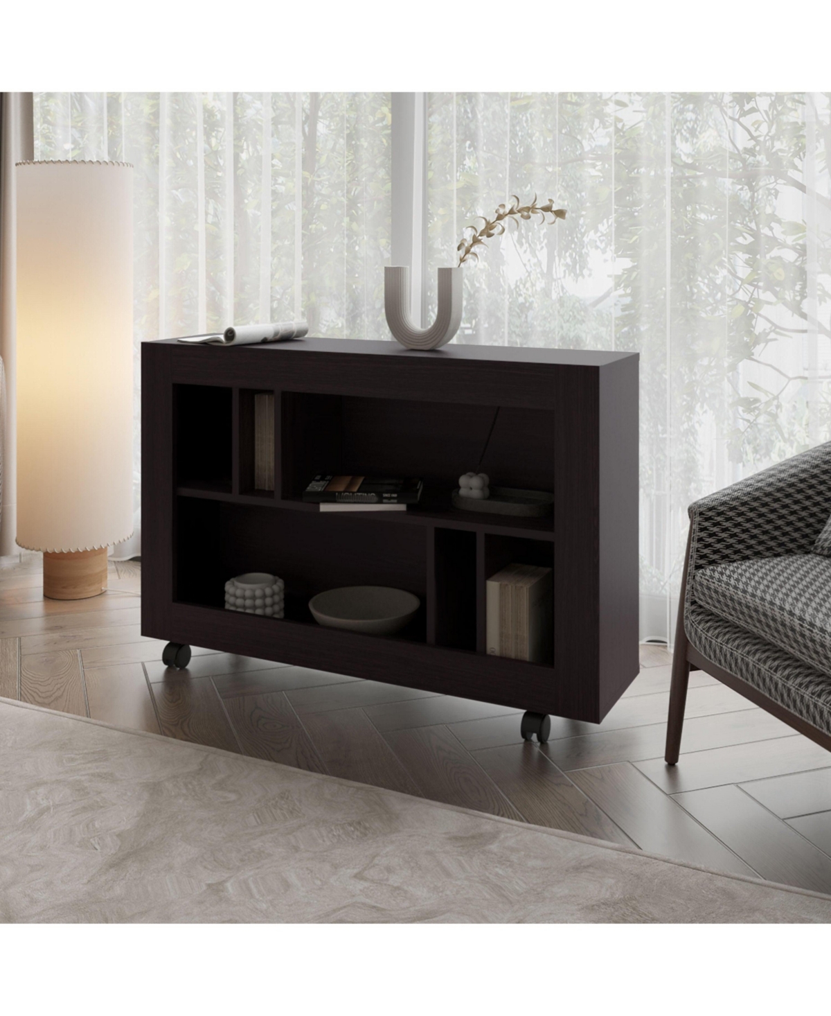 Click here for Fm Furniture Cowlic Console Table in Melamine with... prices