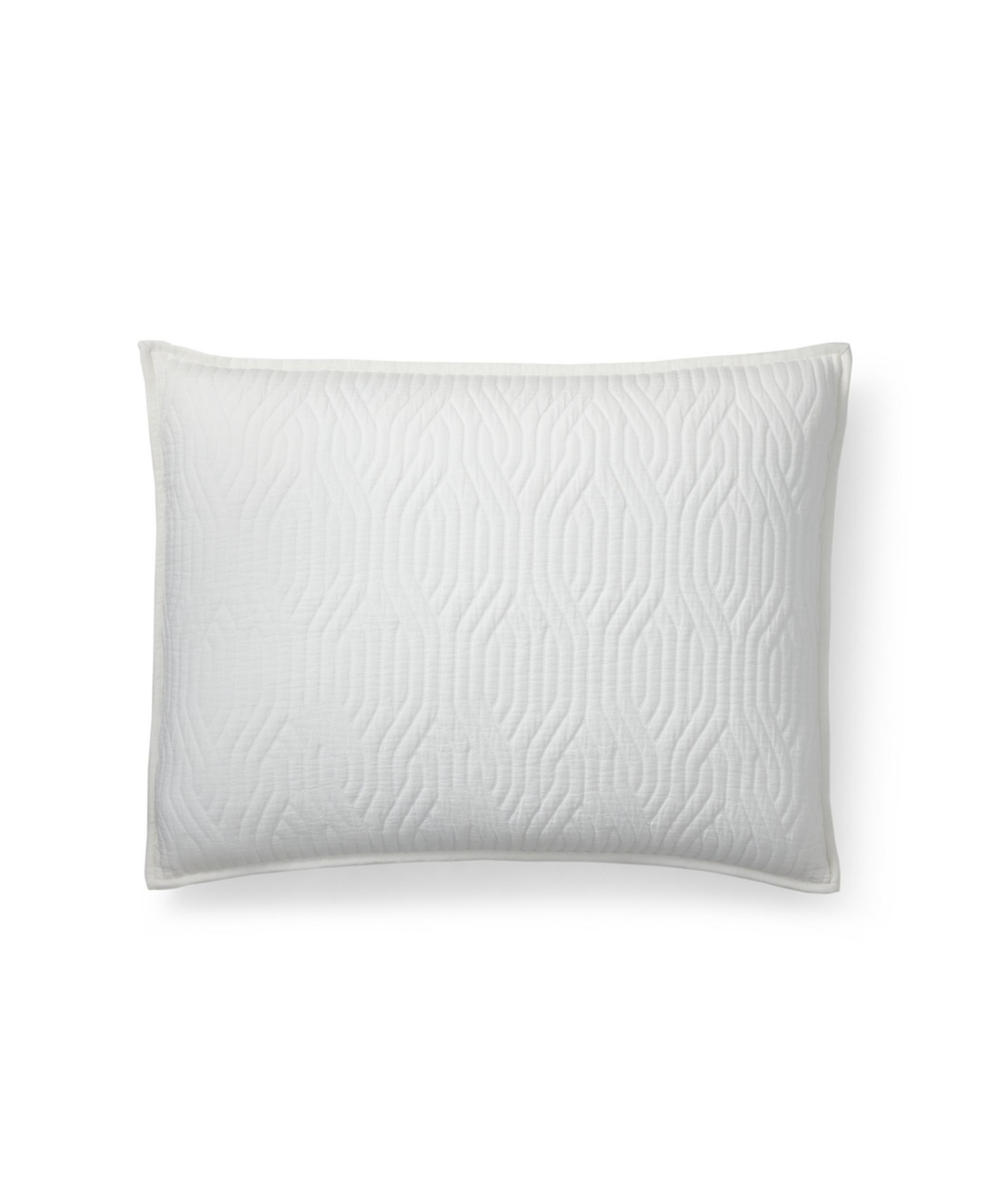 Click here for Lauren Ralph Lauren Wiley Cotton Sham  King - Whit... prices