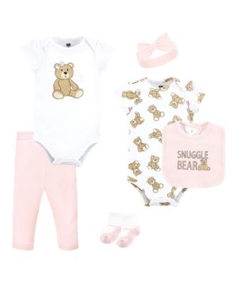 Click here for Hudson Baby Baby Girls 6pc Layette Set prices