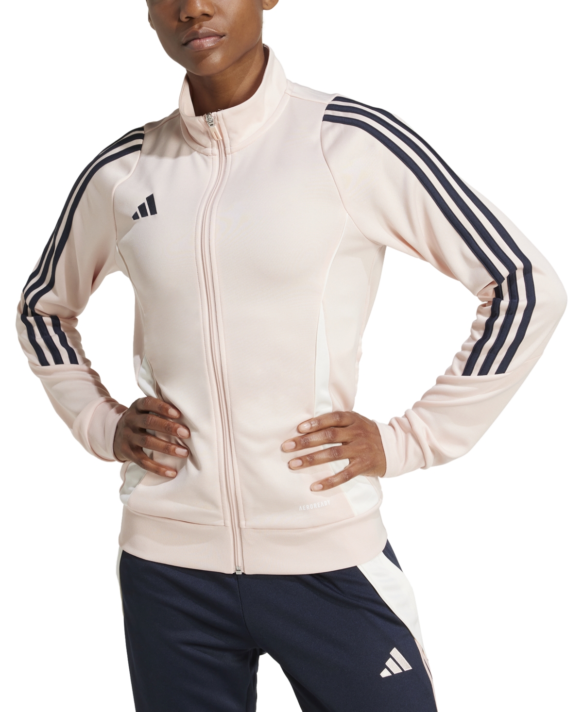 Click here for adidas Womens Tiro 24 Zip-Up Track Jacket - Blush... prices
