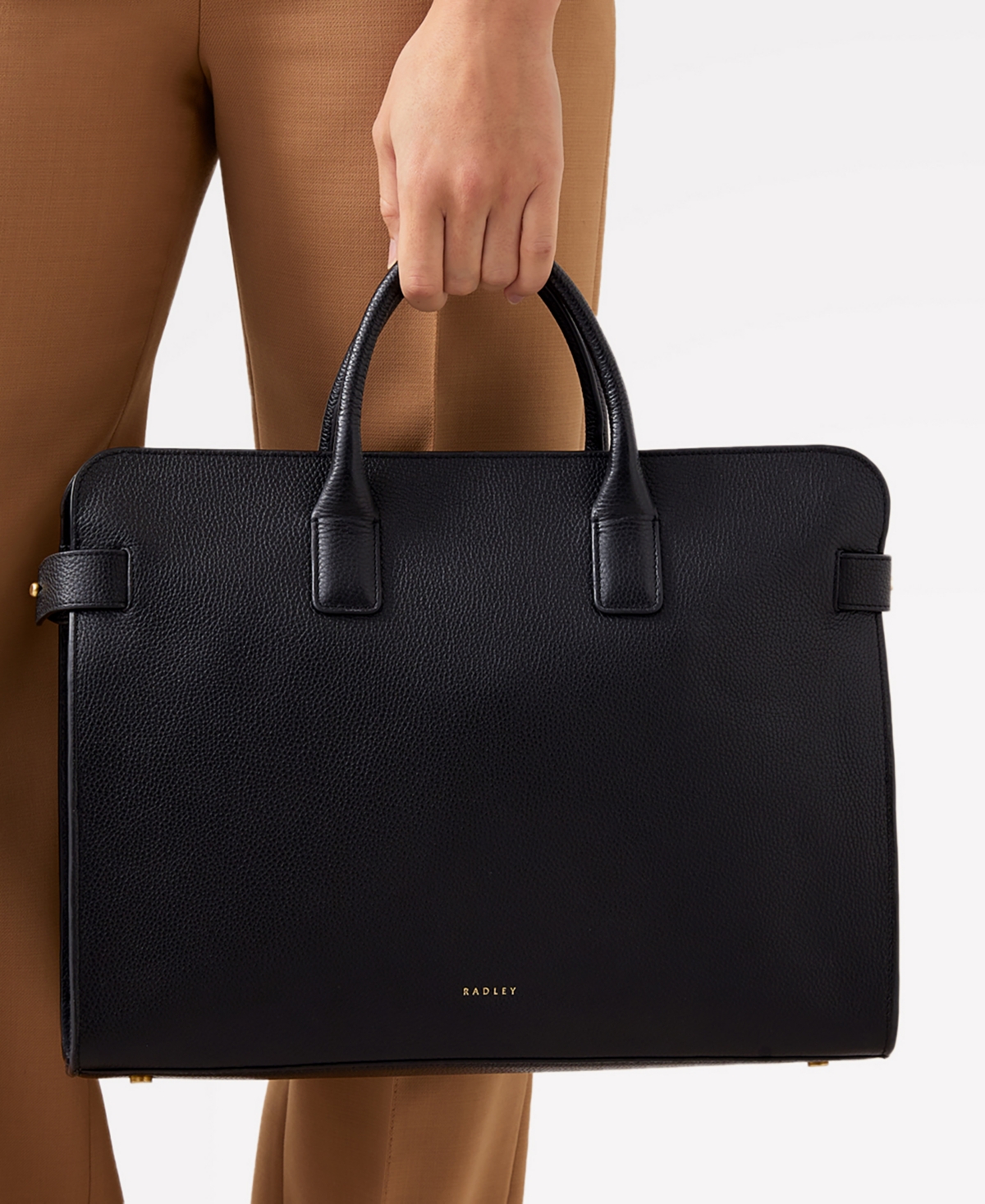 Click here for Radley London Rathbone Large Laptop Bag - Black prices