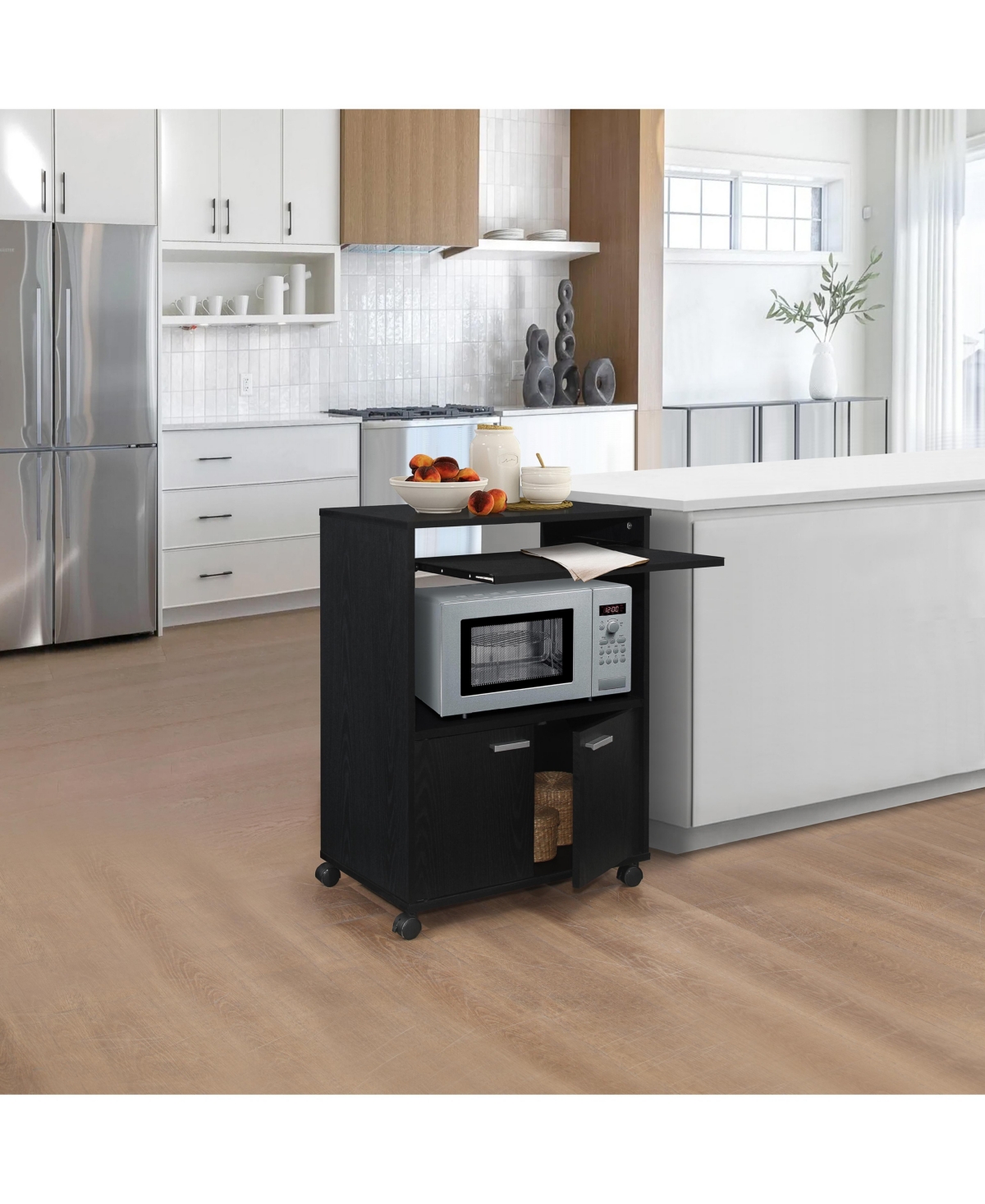 Click here for Kings Brand Furniture Byron 2-Door Kitchen Microwa... prices
