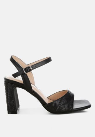 London Rag Womens Elana Textured Faux Leather Heels - Macy's