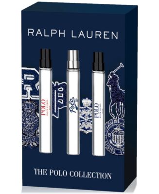 Ralph Lauren Men's 3-Pc. World Of Polo Eau de Toilette Travel Spray ...