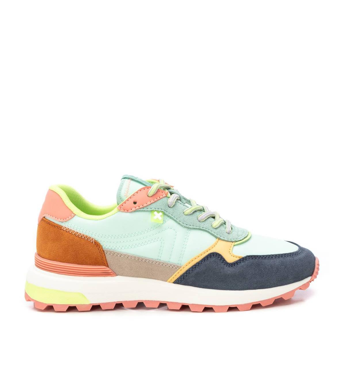 Click here for Womens Casual Sneakers By Xti - Aqua multicolor prices