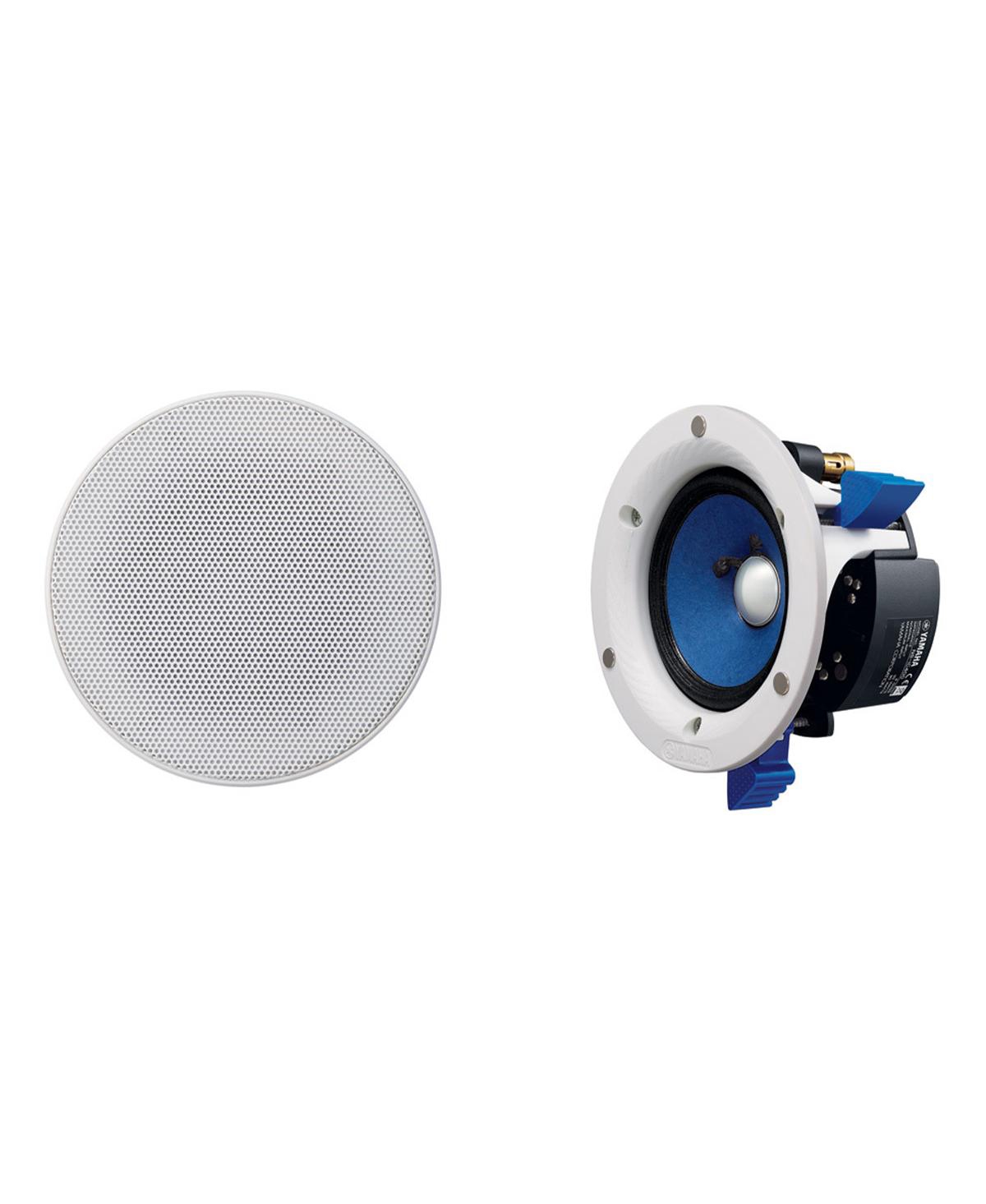 Yamaha Ns-IC400 90 Watt 4 Inch 2 Way In Ceiling Speakers - Pair (White) - White