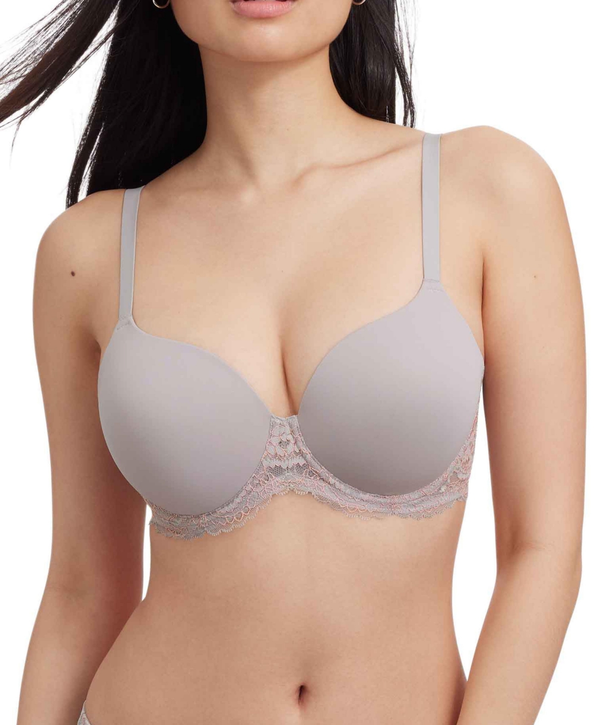 Click here for Womens Minx Full Coverage T-Shirt Bra - Pebble/pea... prices