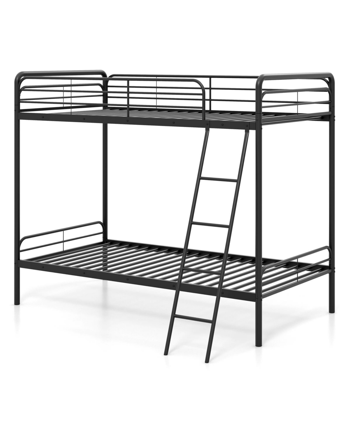 Click here for Space-Saving Heavy Duty Metal Bunk Bed with Built-... prices
