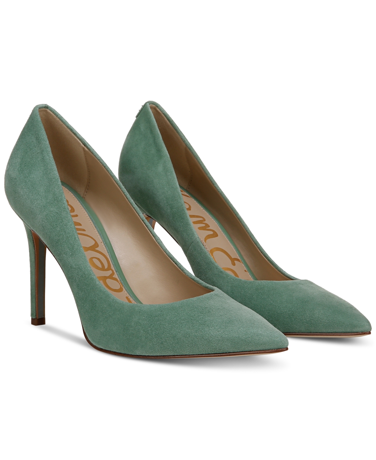 Sam Edelman Hazel Pointed Toe Pump In Green | ModeSens