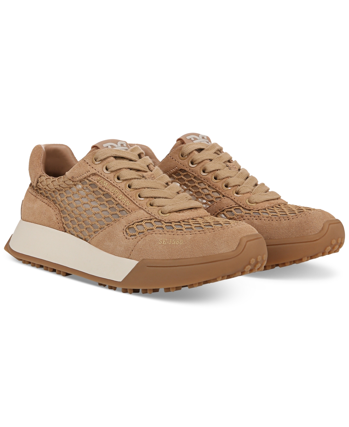 Click here for Sam Edelman Womens Layla Lace-Up Jogger Sneakers -... prices