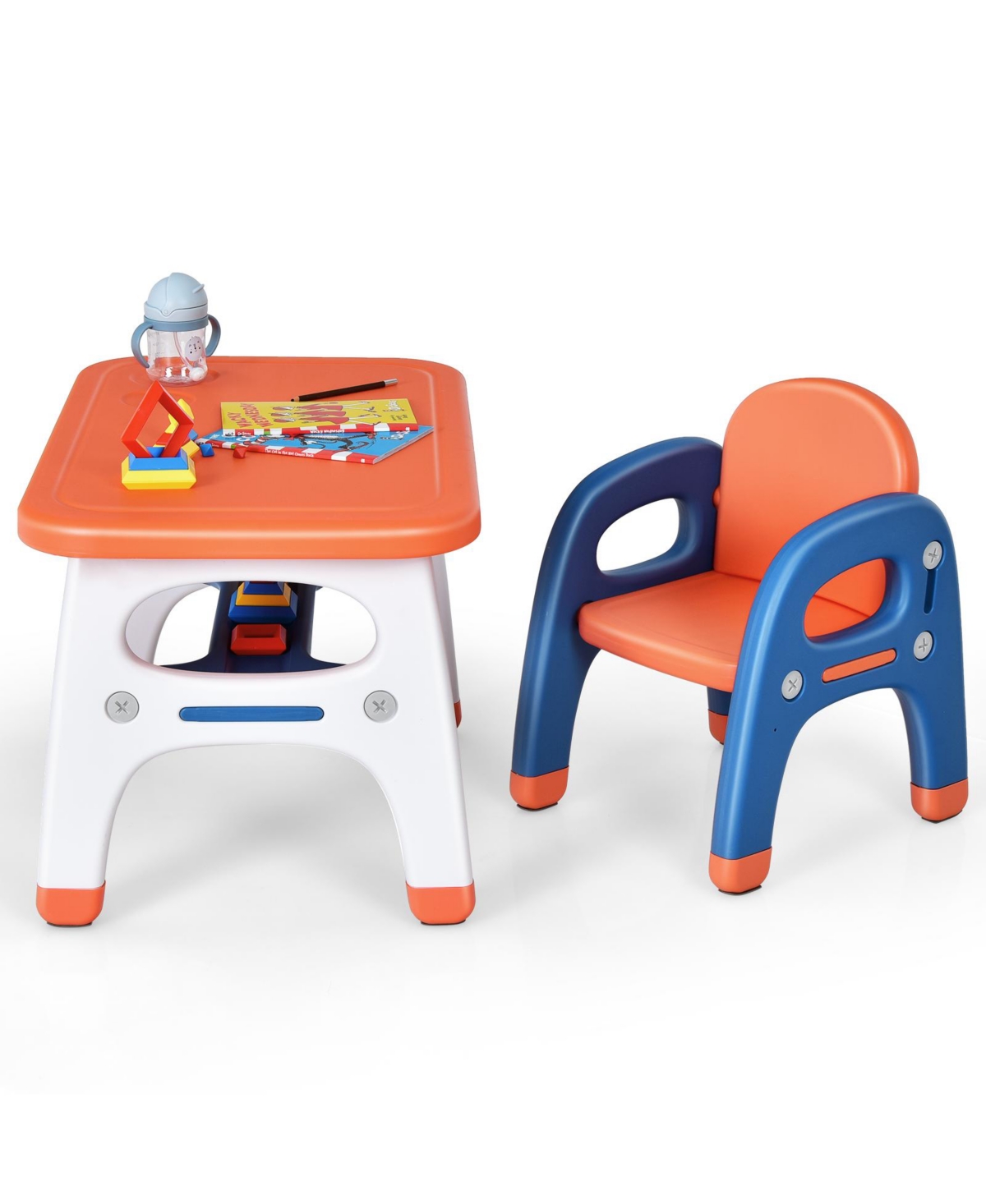 Click here for Kids Activity Table and Chair Set with Montessori... prices