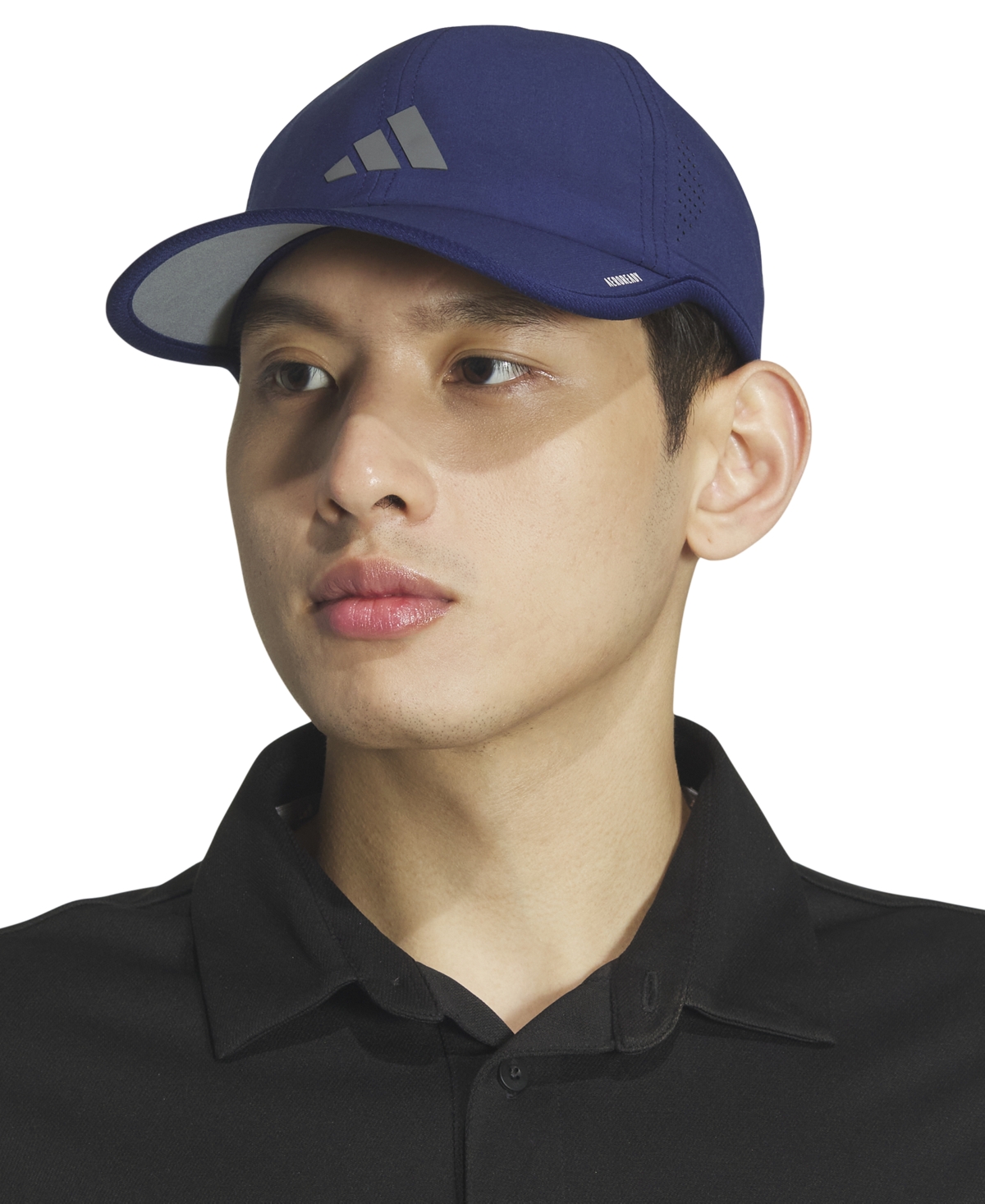 Click here for adidas Mens Superlite Logo Cap - Dark Blue/Gray Fo... prices