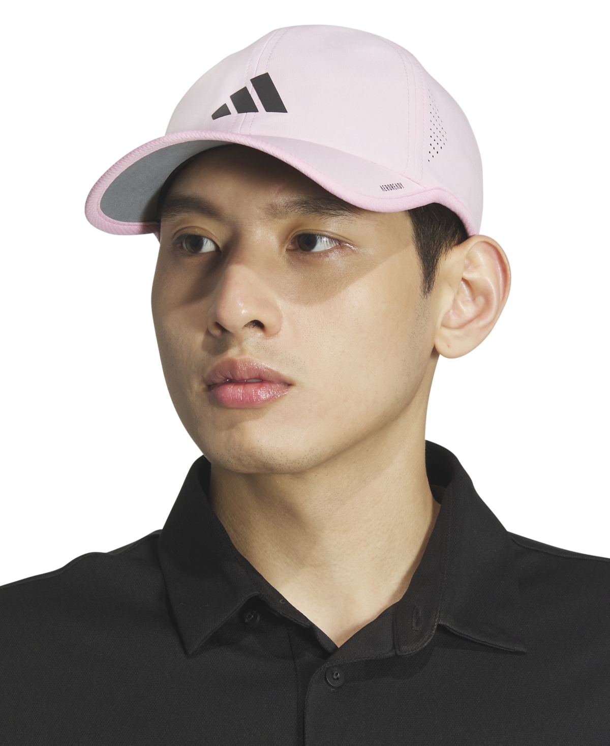 Click here for adidas Mens Superlite Logo Cap - True Pink/Black prices