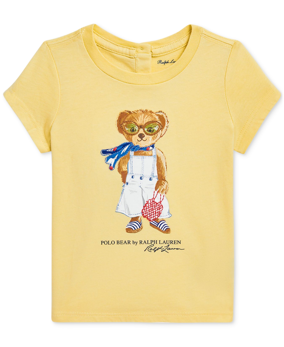 Click here for Polo Ralph Lauren Baby Girls Jersey Polo Bear Tee... prices