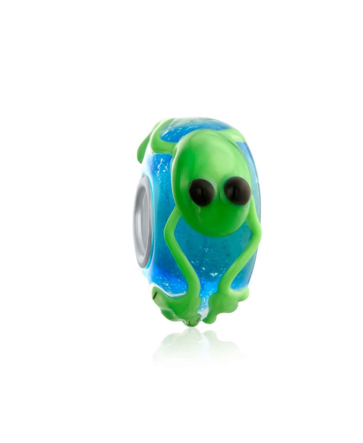 Click here for Bling Jewelry Murano Glass Charm Bead Blue Green F... prices