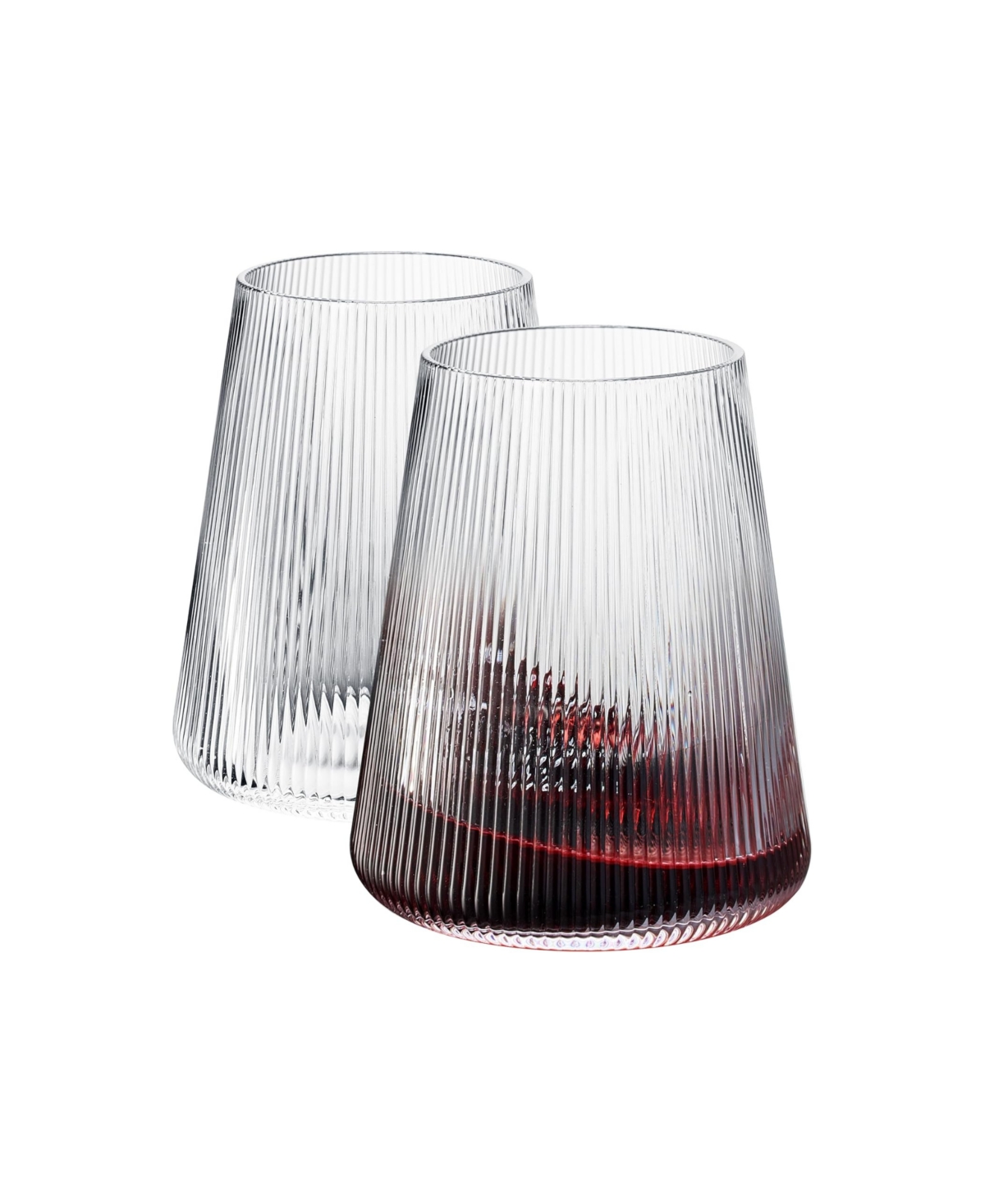 Click here for The Wine Savant Stemless German Design Ribbed Wine... prices