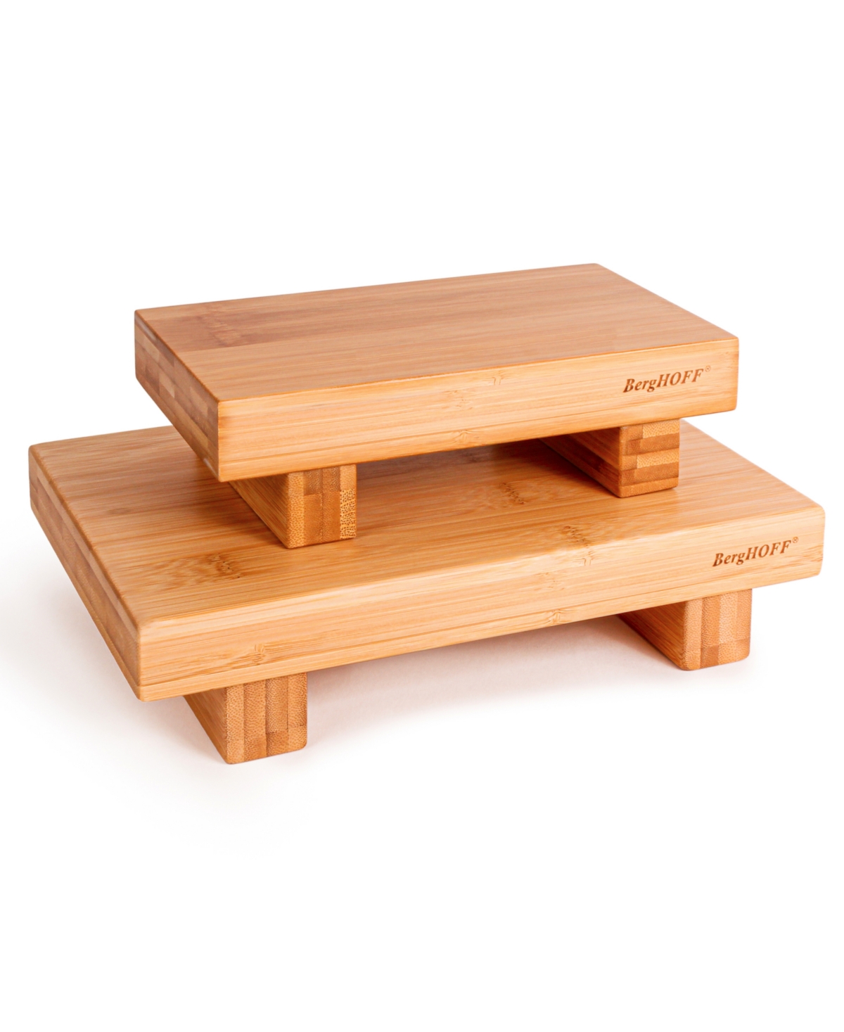 Click here for BergHOFF Bamboo 2-Pc. Sushi Serving Tray Set - Bei... prices