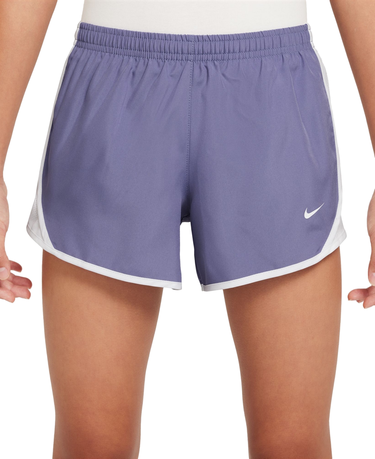 Click here for Nike Big Girls Dri-Fit Tempo Running Shorts - Dust... prices