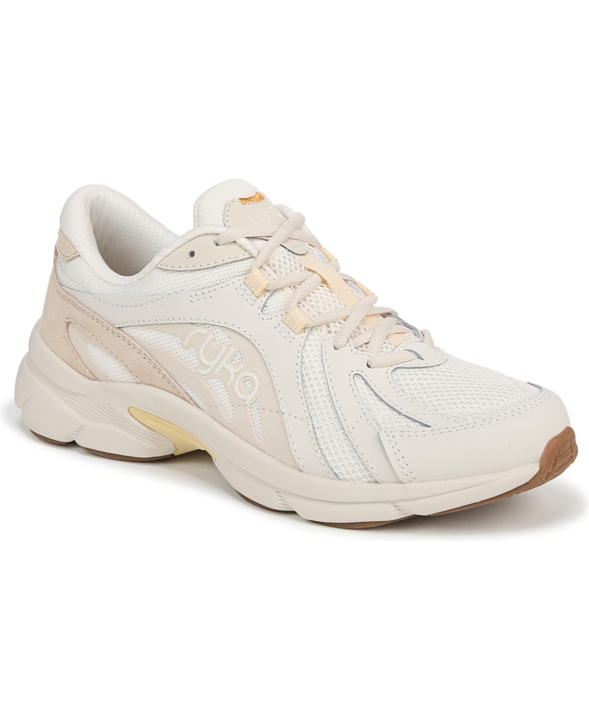 Click here for Ryka Womens Skylift Lace Up Walking Sneakers - Gar... prices