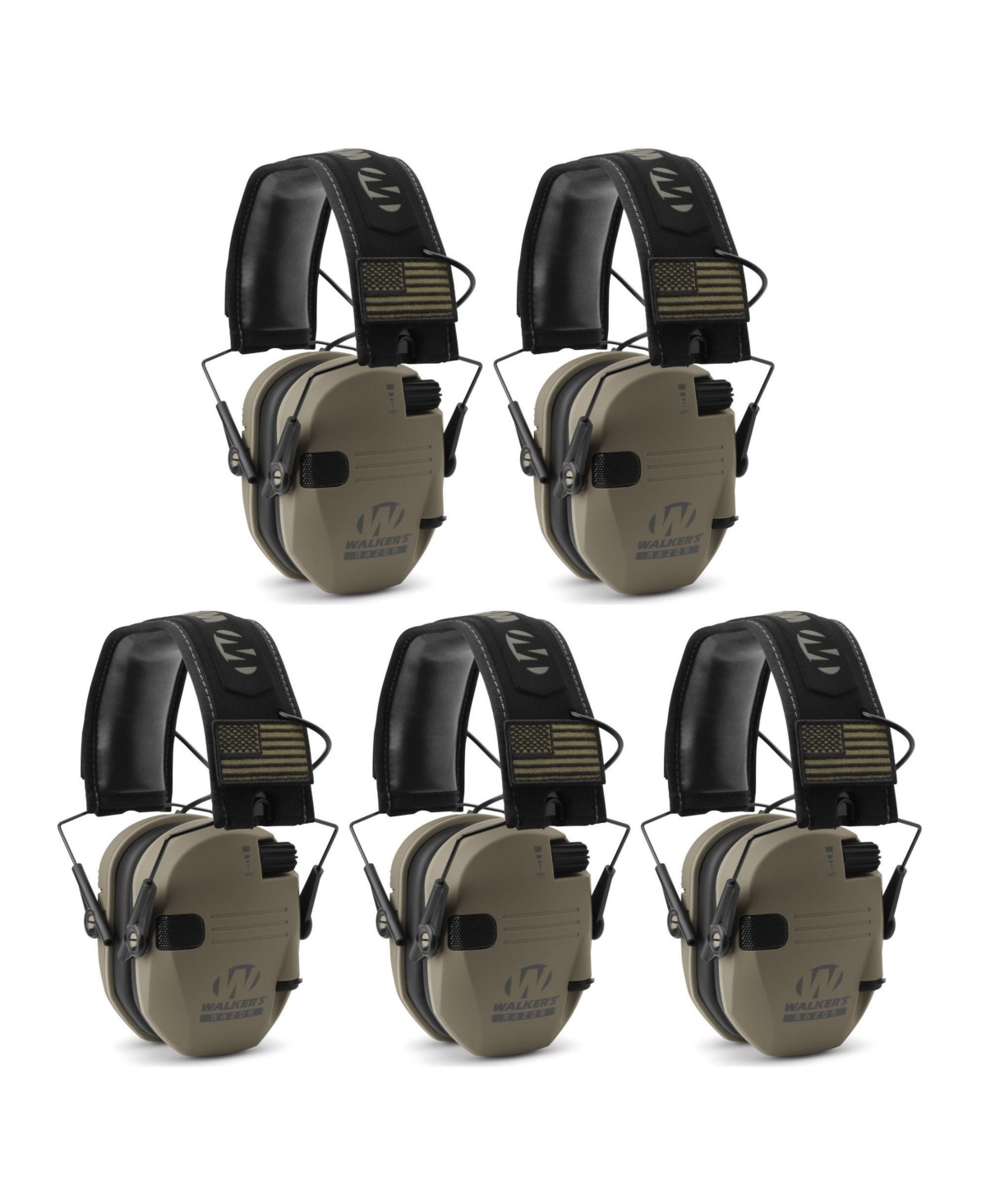 Click here for Walkers Razor Slim Electronic Shooting Muffs 5-Pac... prices