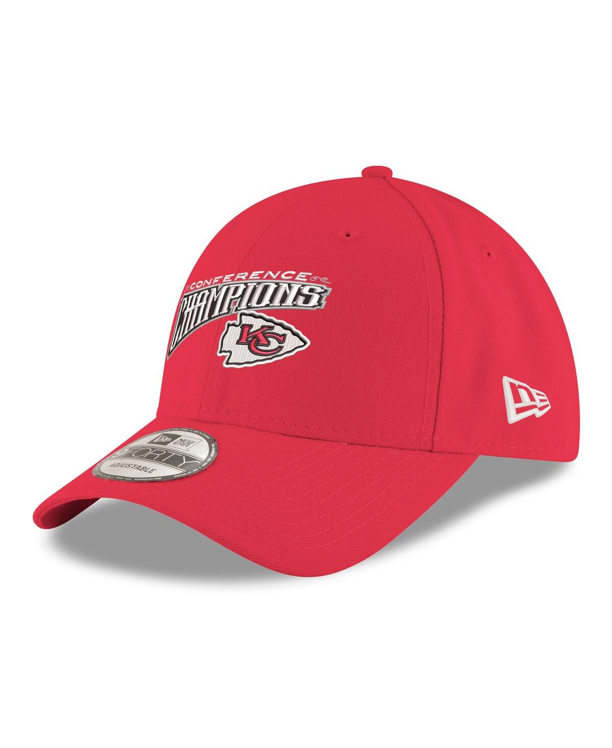 Click here for New Era Mens Red Kansas City Chiefs 2024 Afc Champ... prices