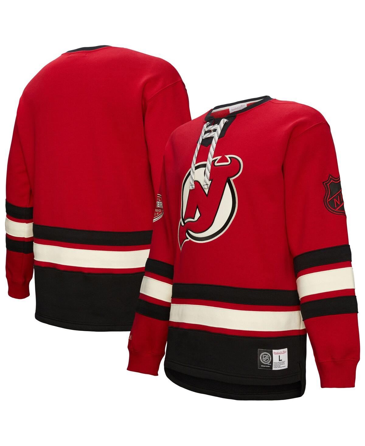 Click here for Mitchell & Ness Mens Red New Jersey Devils Heritag... prices