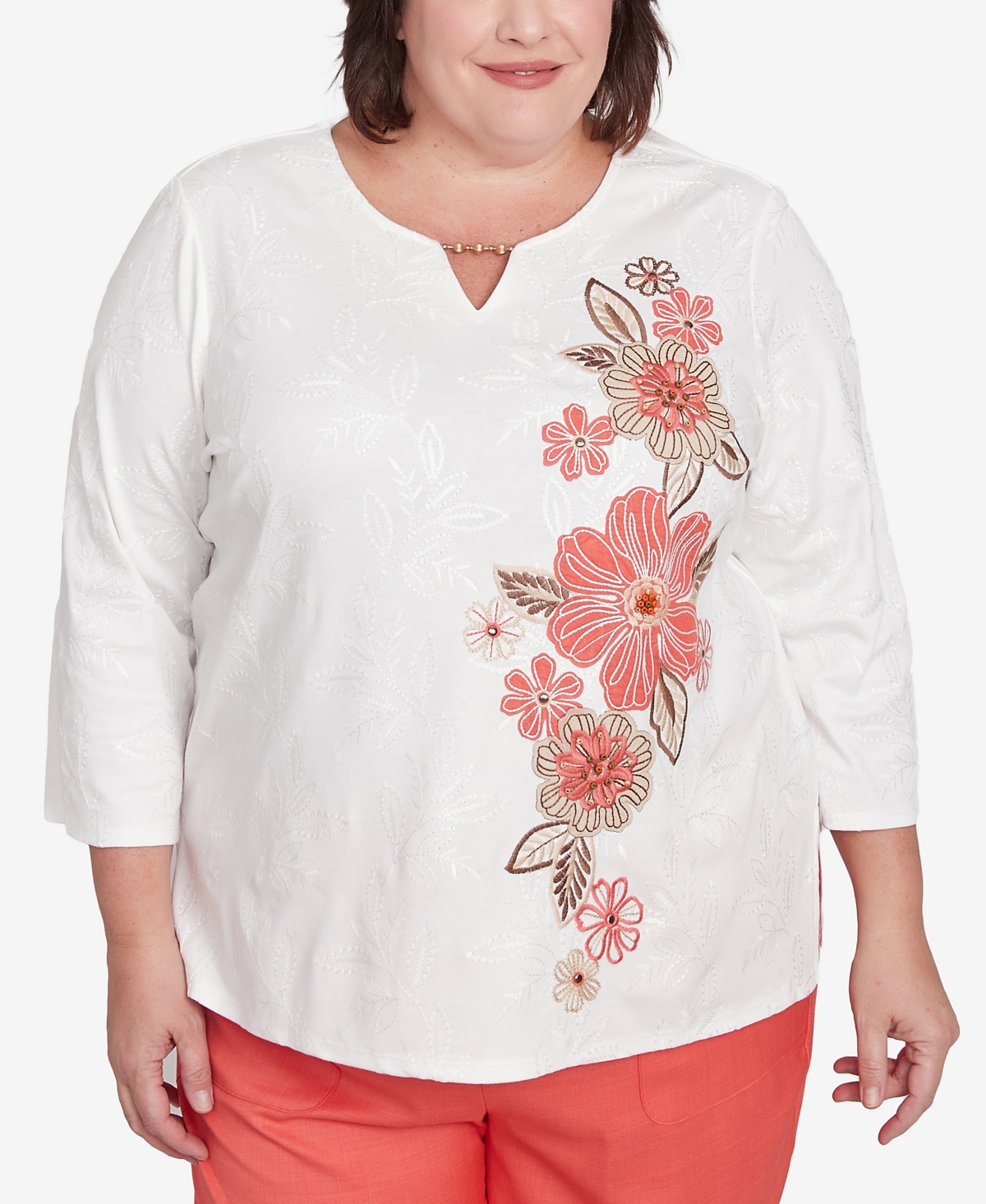 Click here for Alfred Dunner Plus Size Catalina Island Romantic E... prices