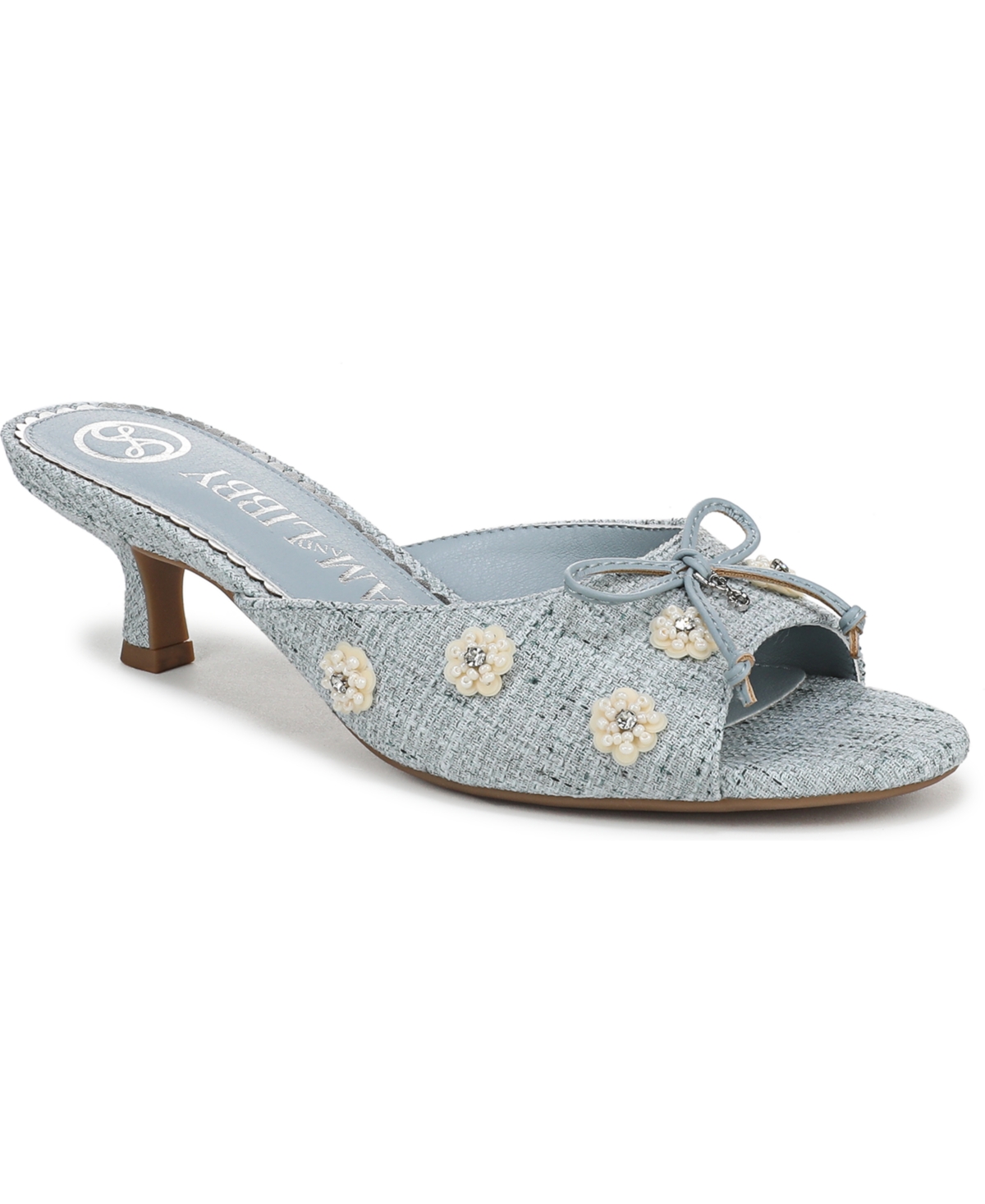 Click here for Sam and Libby Womens Ollie Fleur Flower Kitten Hee... prices